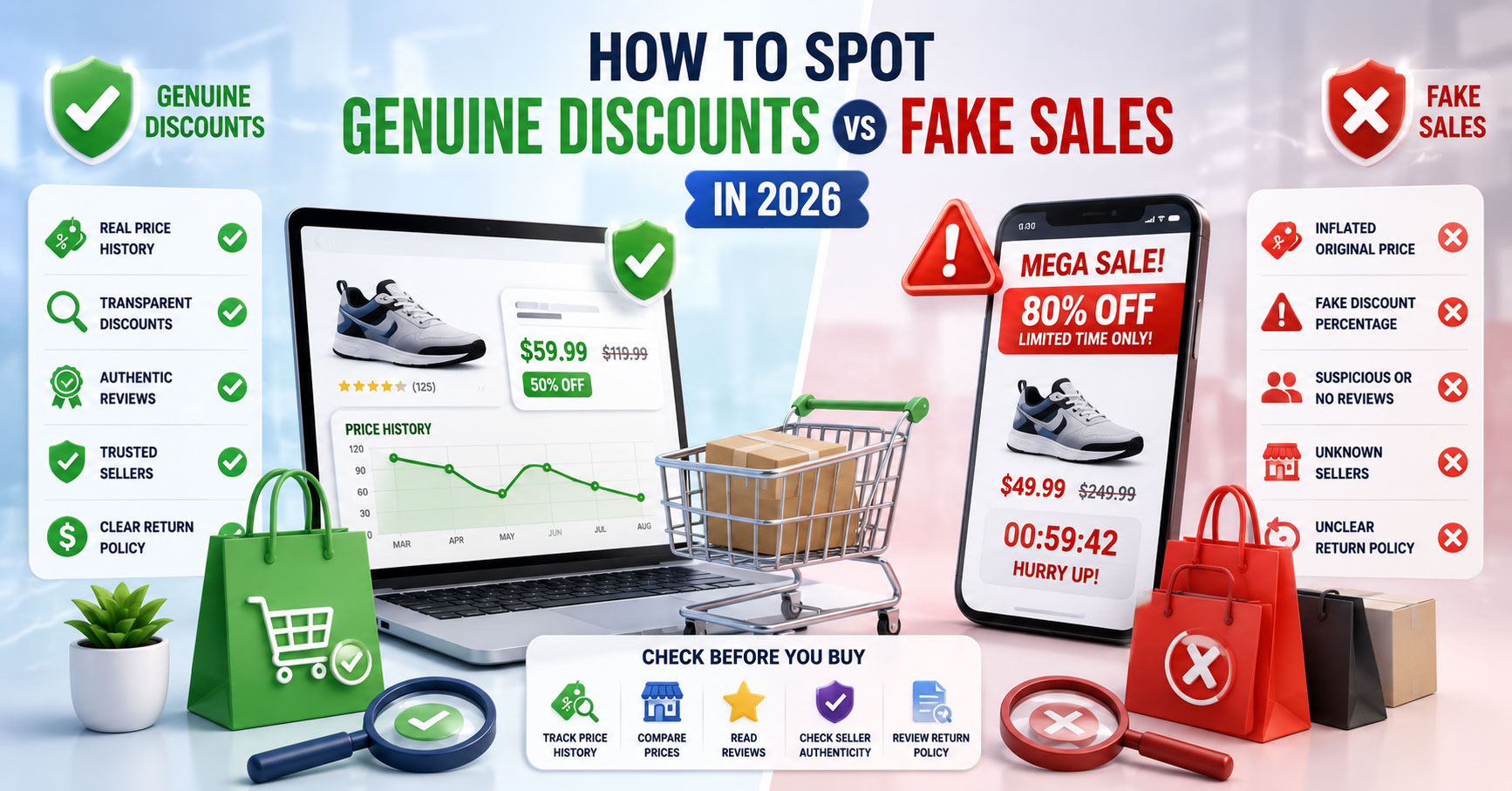 How to Spot Genuine Discounts vs Fake Sales in 2026 — Consumer ...